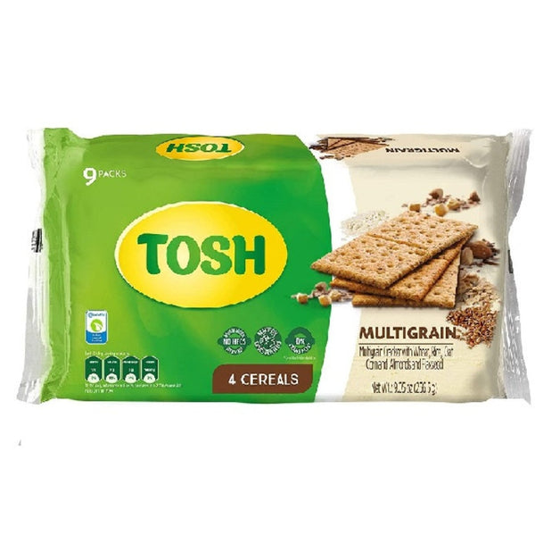 Tosh Multigrain Crackers - 229 g – RappiMarket